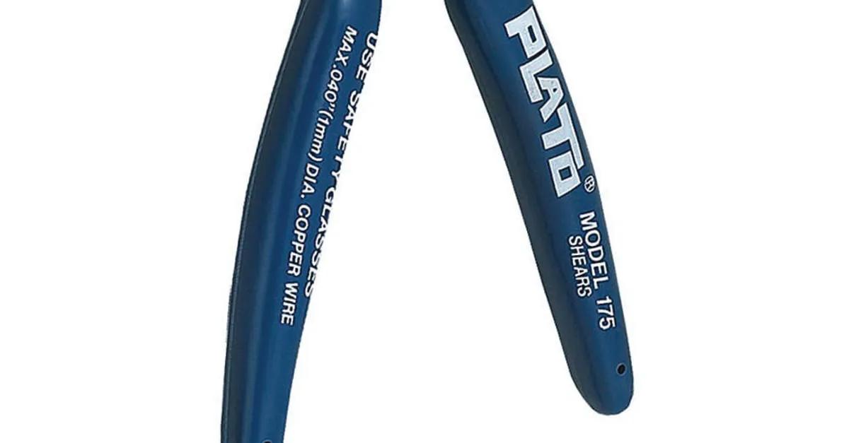 Plato 175 High Precision Flush Cutter with Lead Catcher, 5-1/8" L, 18 ...