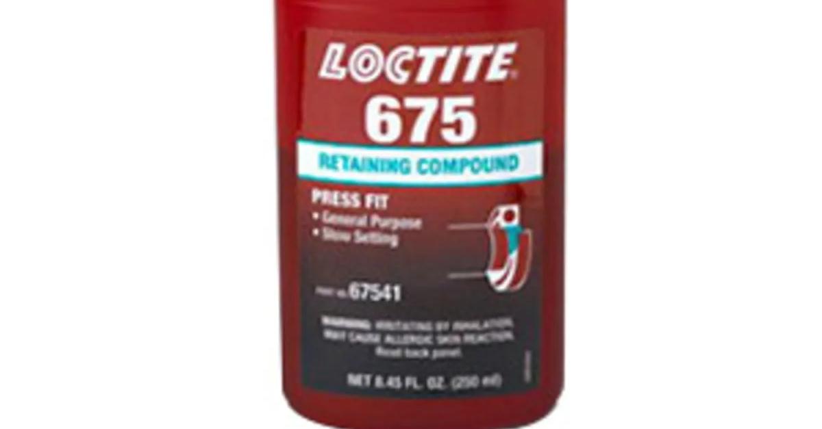 Loctite 675 General Purpose Retaining Compound, 250mL Bottle, Green, 10 ...