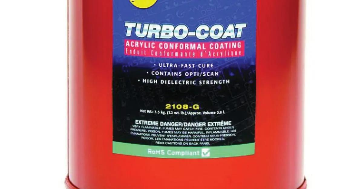 Techspray 2108 Turbo-Coat™ Acrylic Conformal Coating | Midpoint Bearing