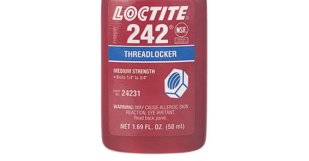 Loctite 242 Medium Strength Removable Thixotropic Threadlocker | EIS