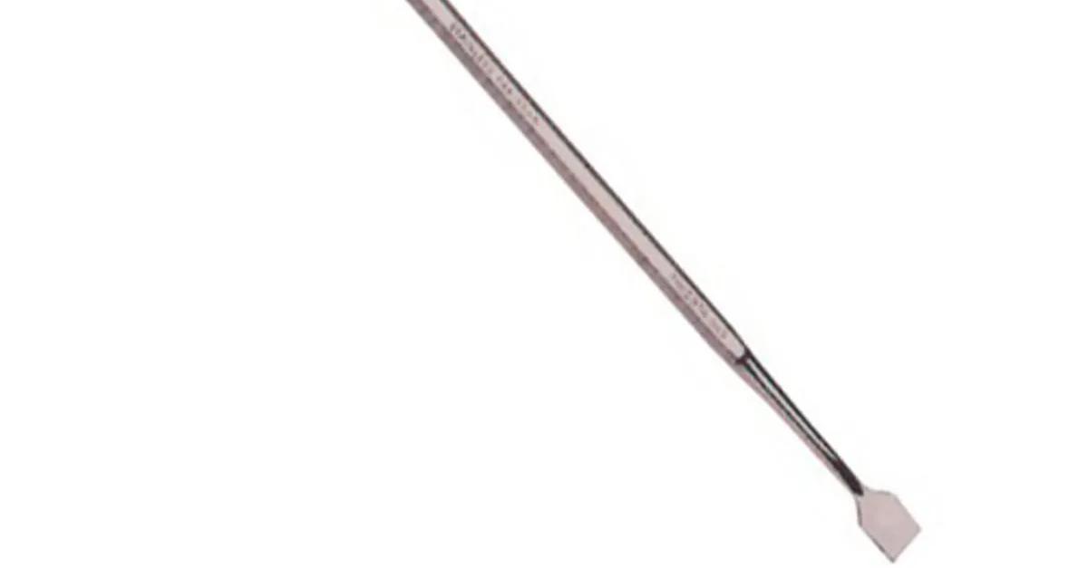 Excelta 343 Spatula - Straight -- SS - Double Ended | EIS