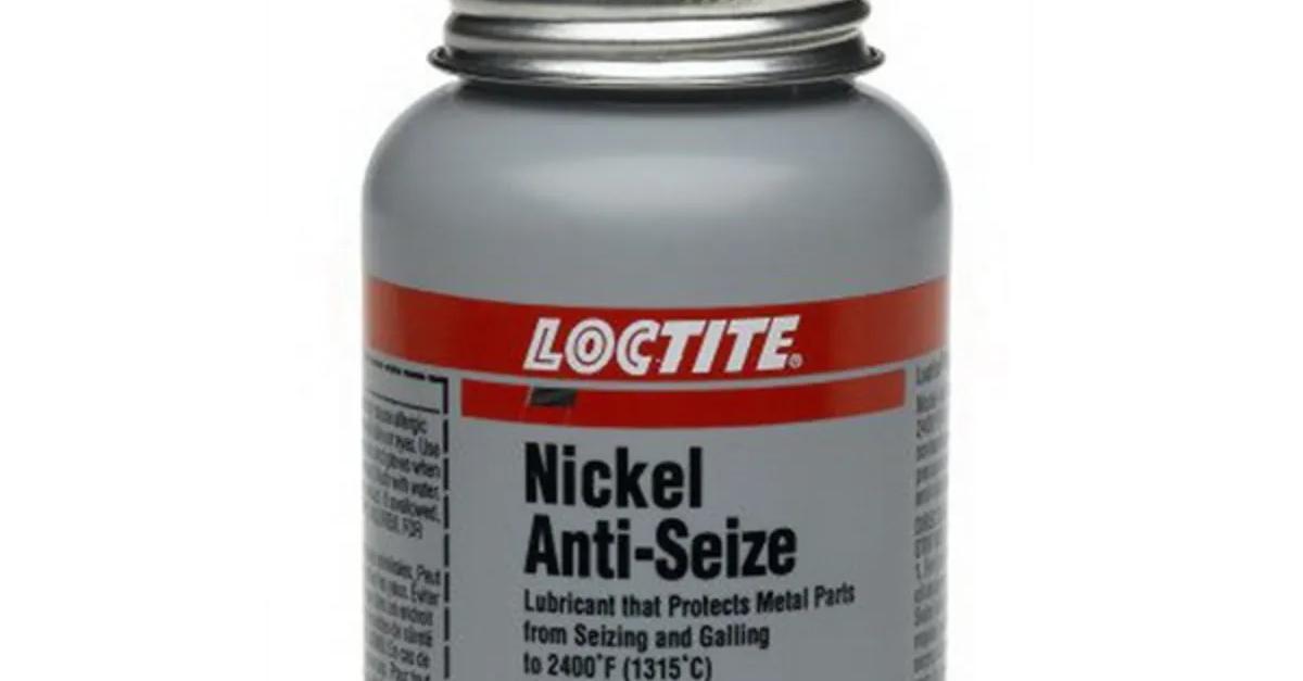 Loctite 77124 Heavy Duty Anti-Seize Lubricant, 8 oz Brush-Top Can, Gray ...