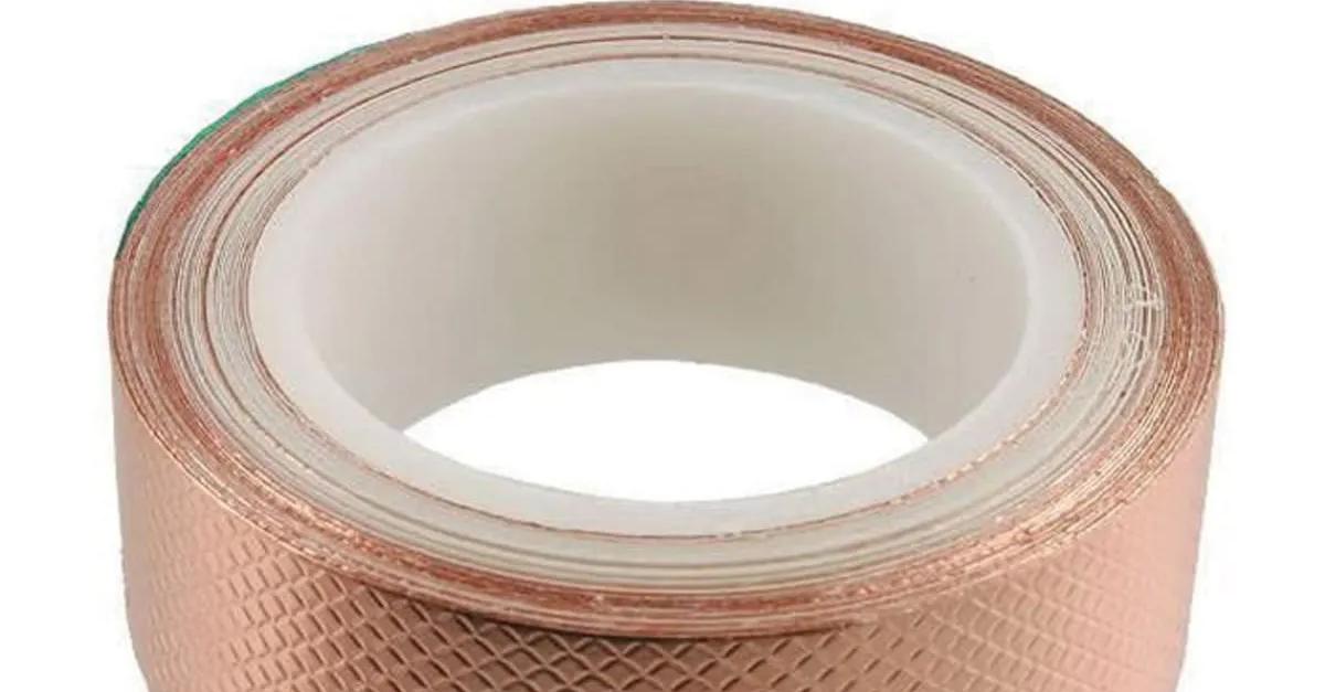 3M 1245 EMI Embossed Copper Foil Shielding Tape | Midpoint Bearing