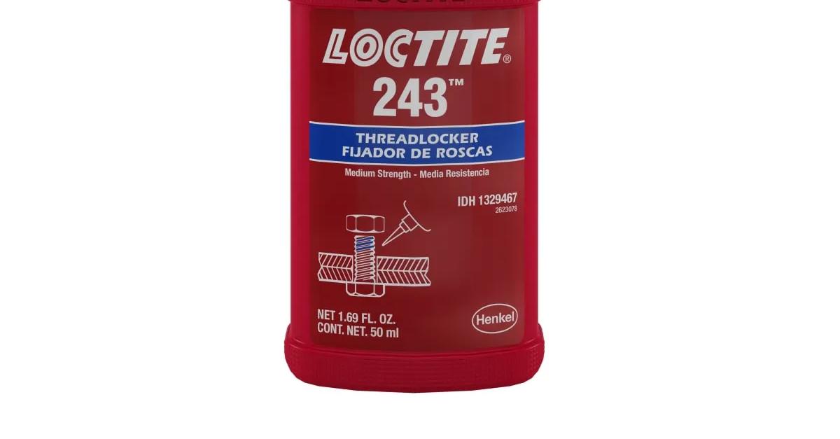 Loctite 243 Medium Strength Removable Threadlocker | EIS