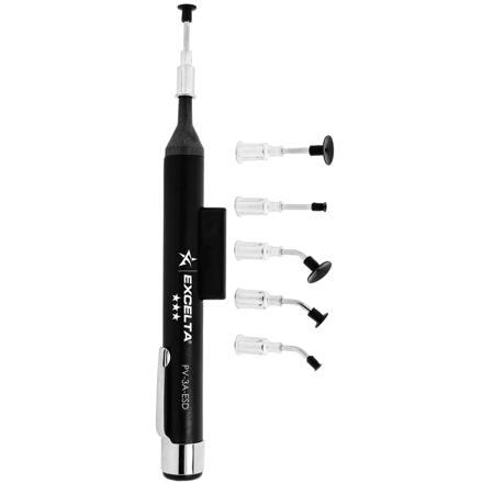 Excelta PV-3A-ESD Vacuum Pen Kit -Junior - Pen-Vac® Pro - 6 Probe/Cups ...